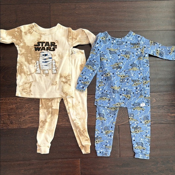 Star Wars | Pajamas | Great Baby Gap Gender Neutral Disney Star Wars ...